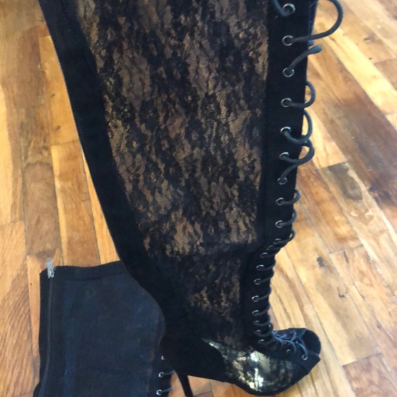 Shoes | Brand New Never Worn Thigh High Boots | Poshmark